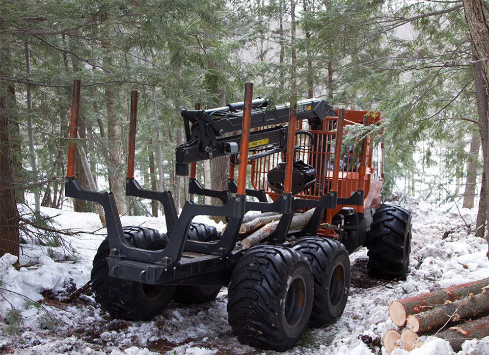 Forestry forwarder - 612 - barko