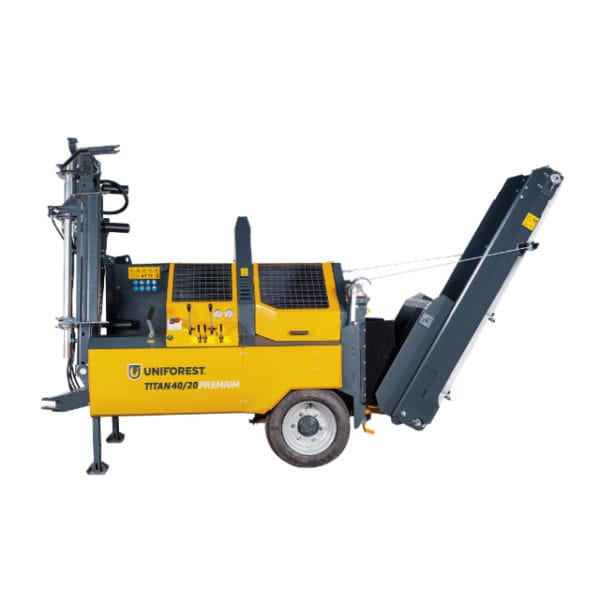 Circular saw firewood processor - TITAN 14-20 - hud-son - with belt ...