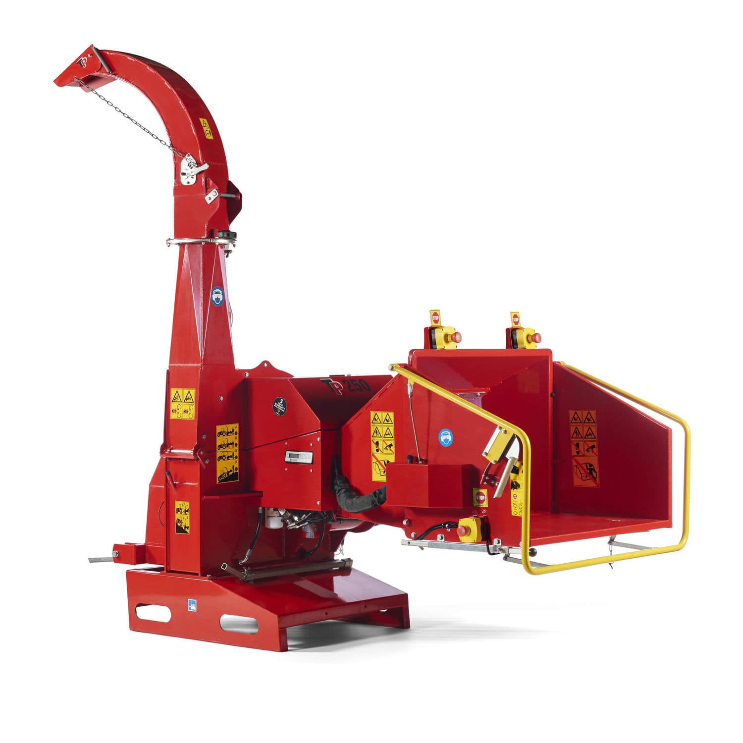 Mounted wood chipper - 250 - Linddana A/S - PTO-driven / hydraulic supply