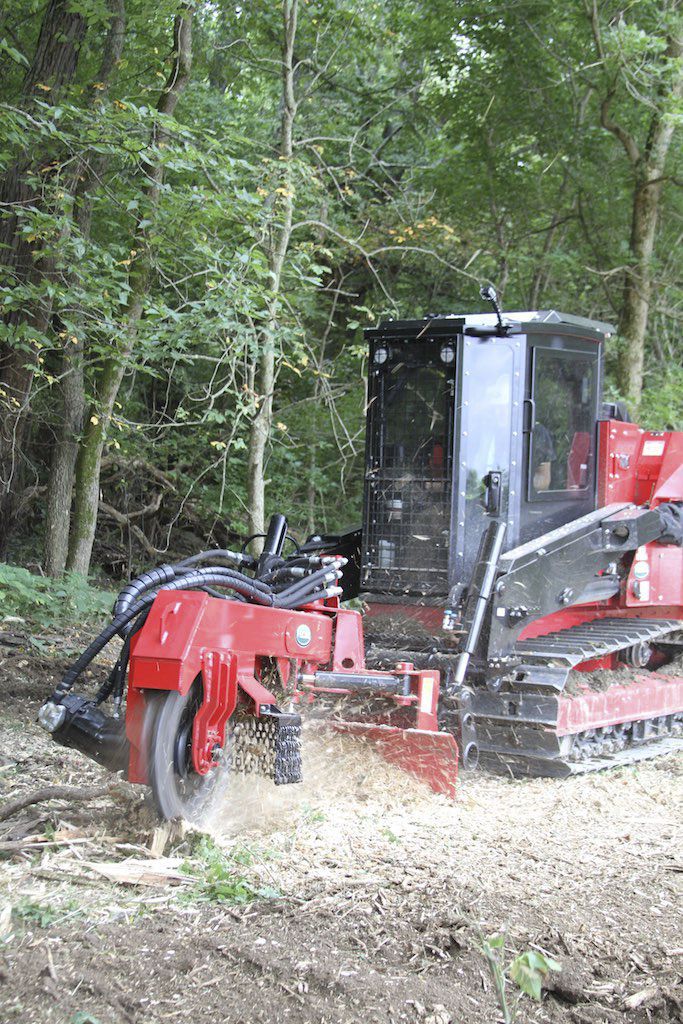 Mounted stump grinder - SH260 - fecon - hydraulic drive