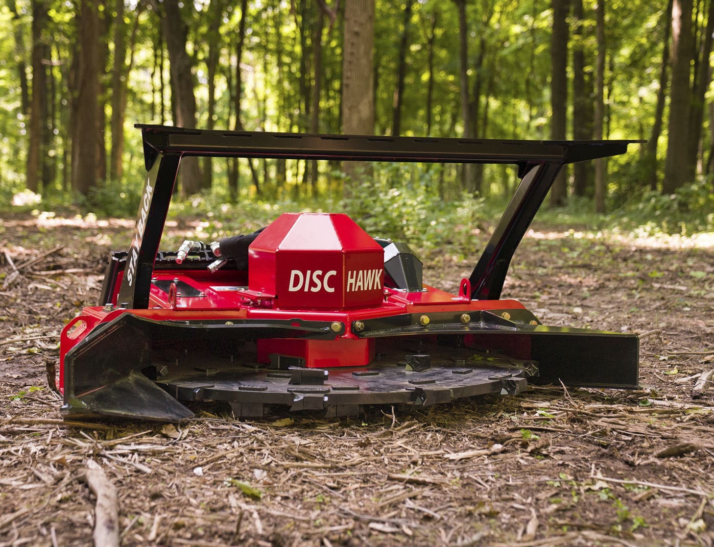 Forestry rotary cutter - DISC HAWK - fecon - front-mount