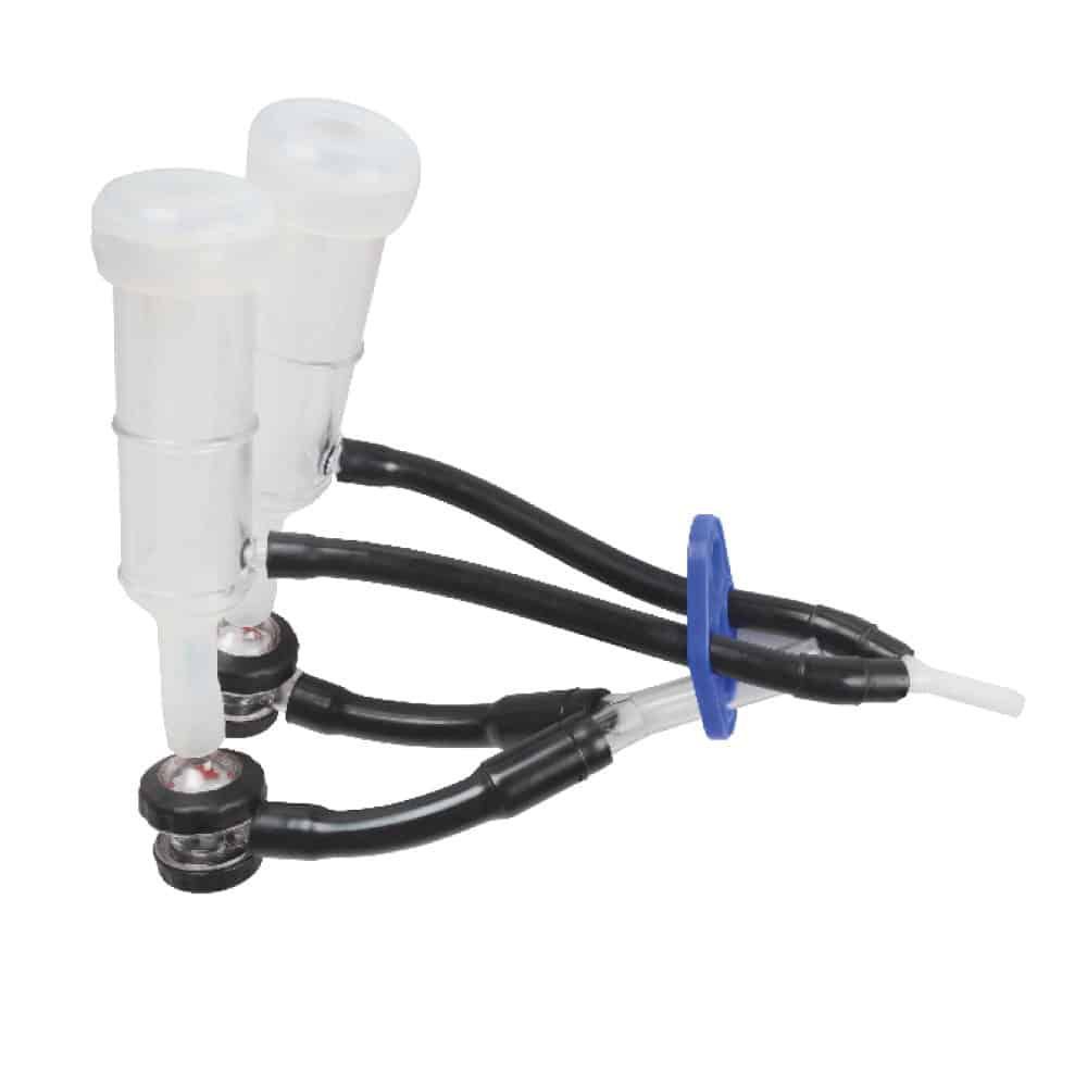 Goat milking cluster - ARD-AUTG - ARDEN MILKING TECHNOLOGIES - 2 teat cups