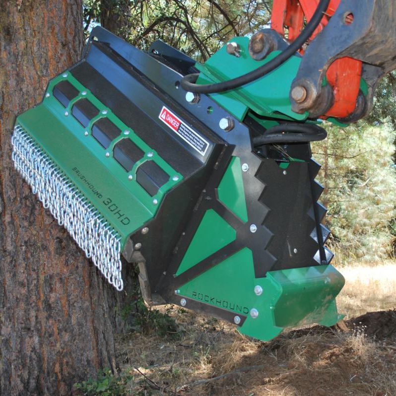 Forehead mulcher - 30EX-HD - brushhound - flail / forestry