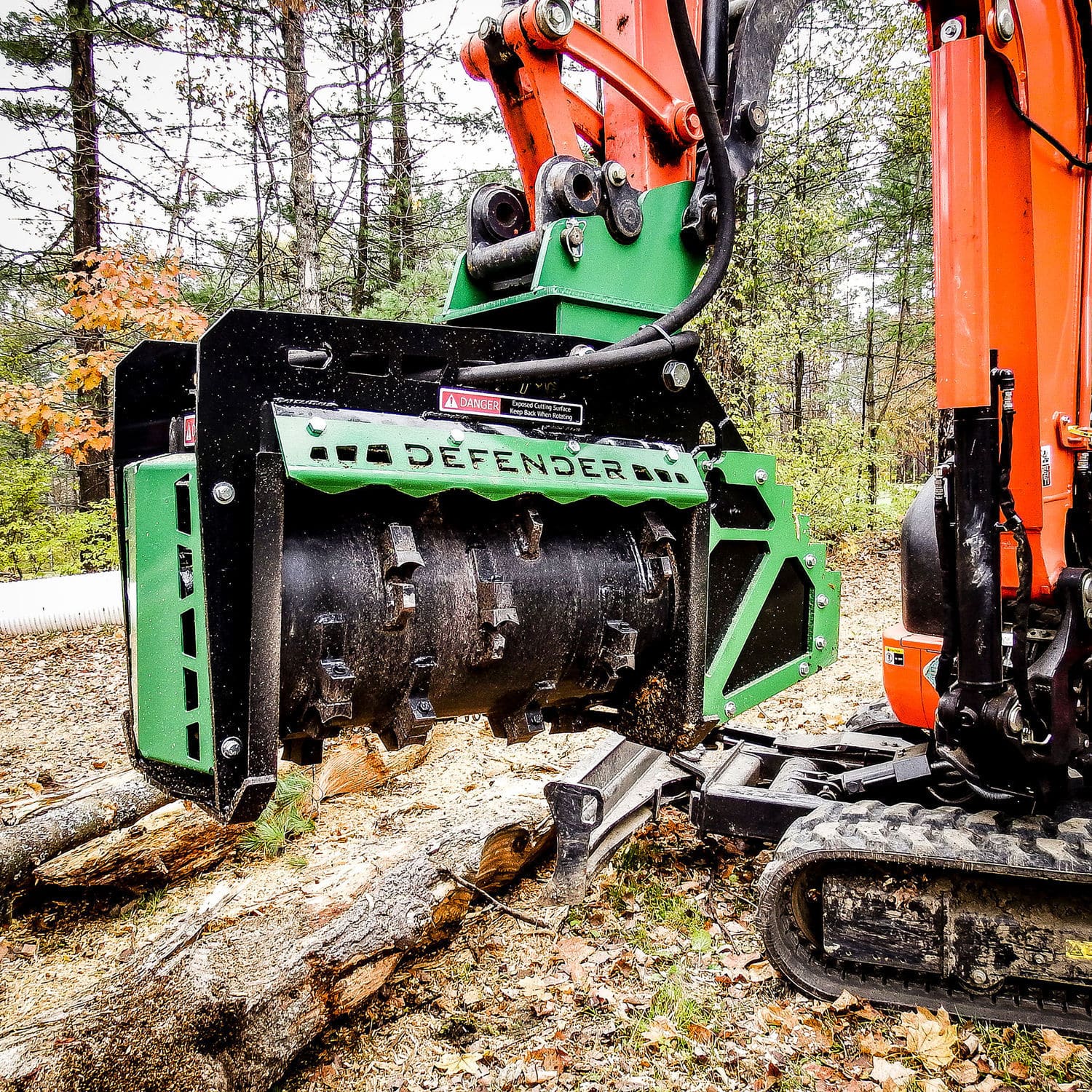 Forehead mulcher - FX26 - brushhound - flail / forestry