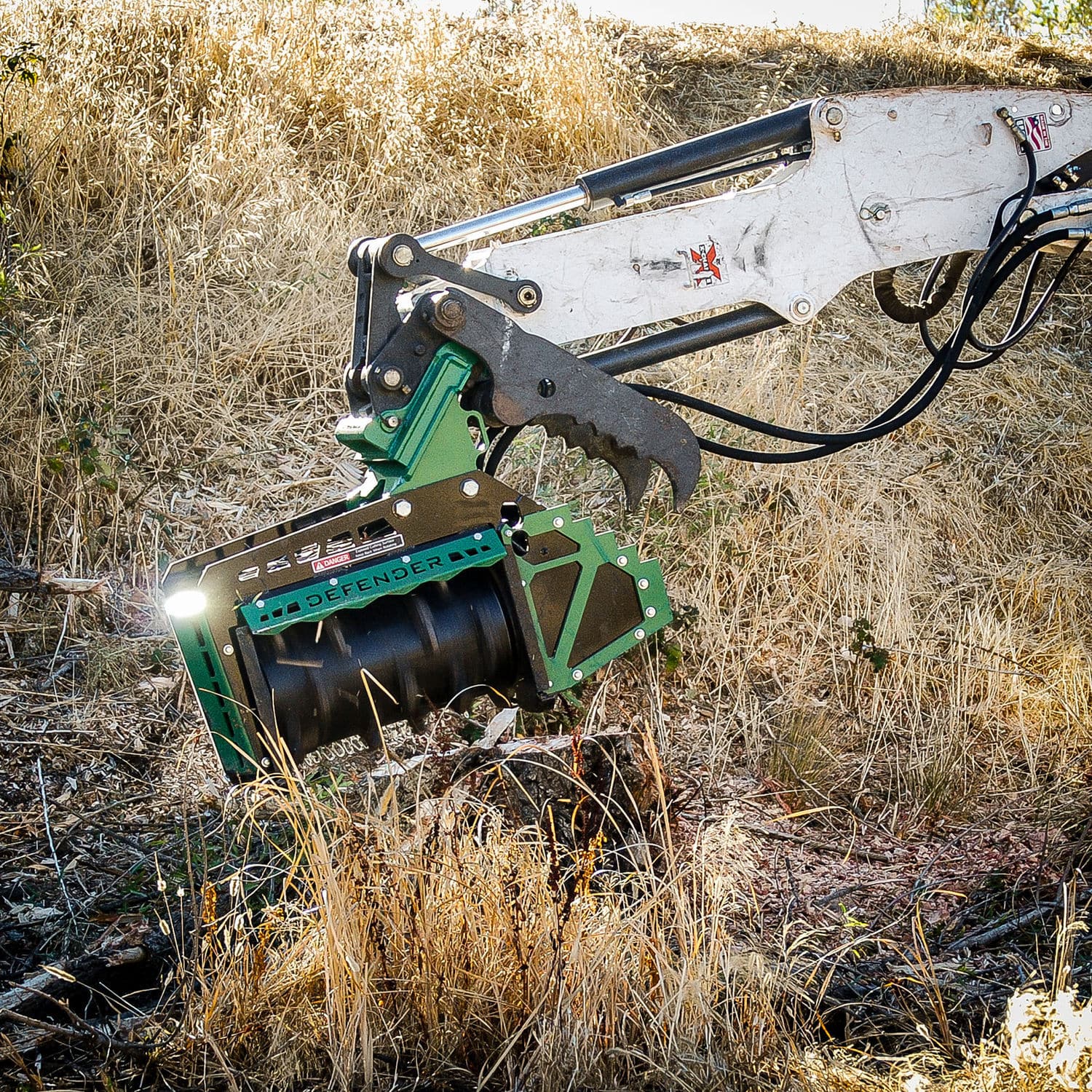 Front-mount mulcher - FX26 - brushhound - flail / forestry