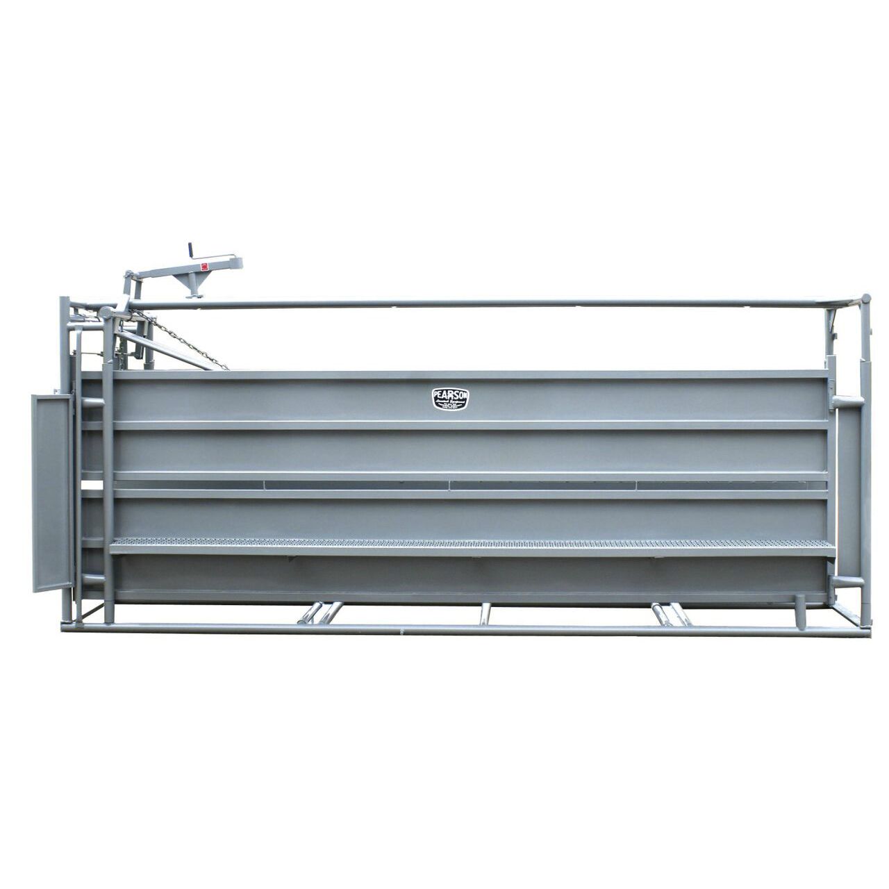 Cattle squeeze chute - Pearson Livestocke Equipement - hydraulic / with ...