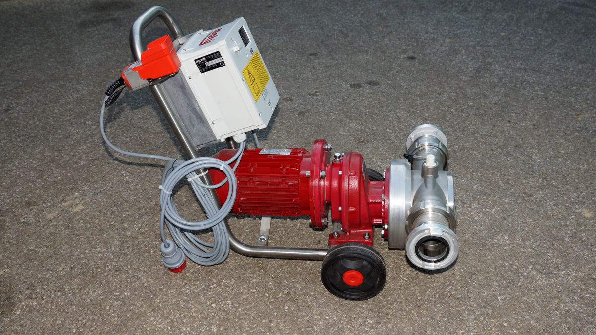 Pumpkin seed washing unit - KEW 3000 - Moty GmbH - semi-automatic