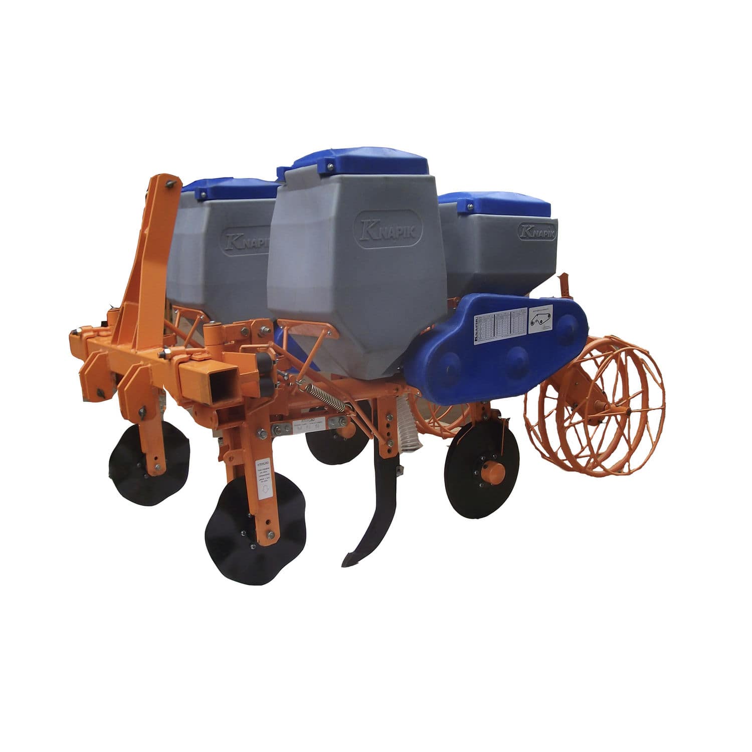 Conventional seed drill - Agrale 4200 - plantknapik - 2-row / no-till ...