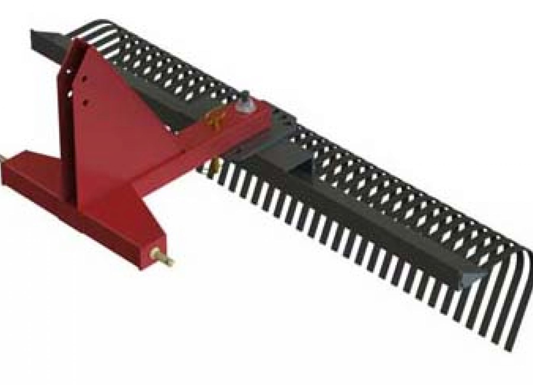 Stone rake - paladin attachments - rigid / side delivery / arboriculture