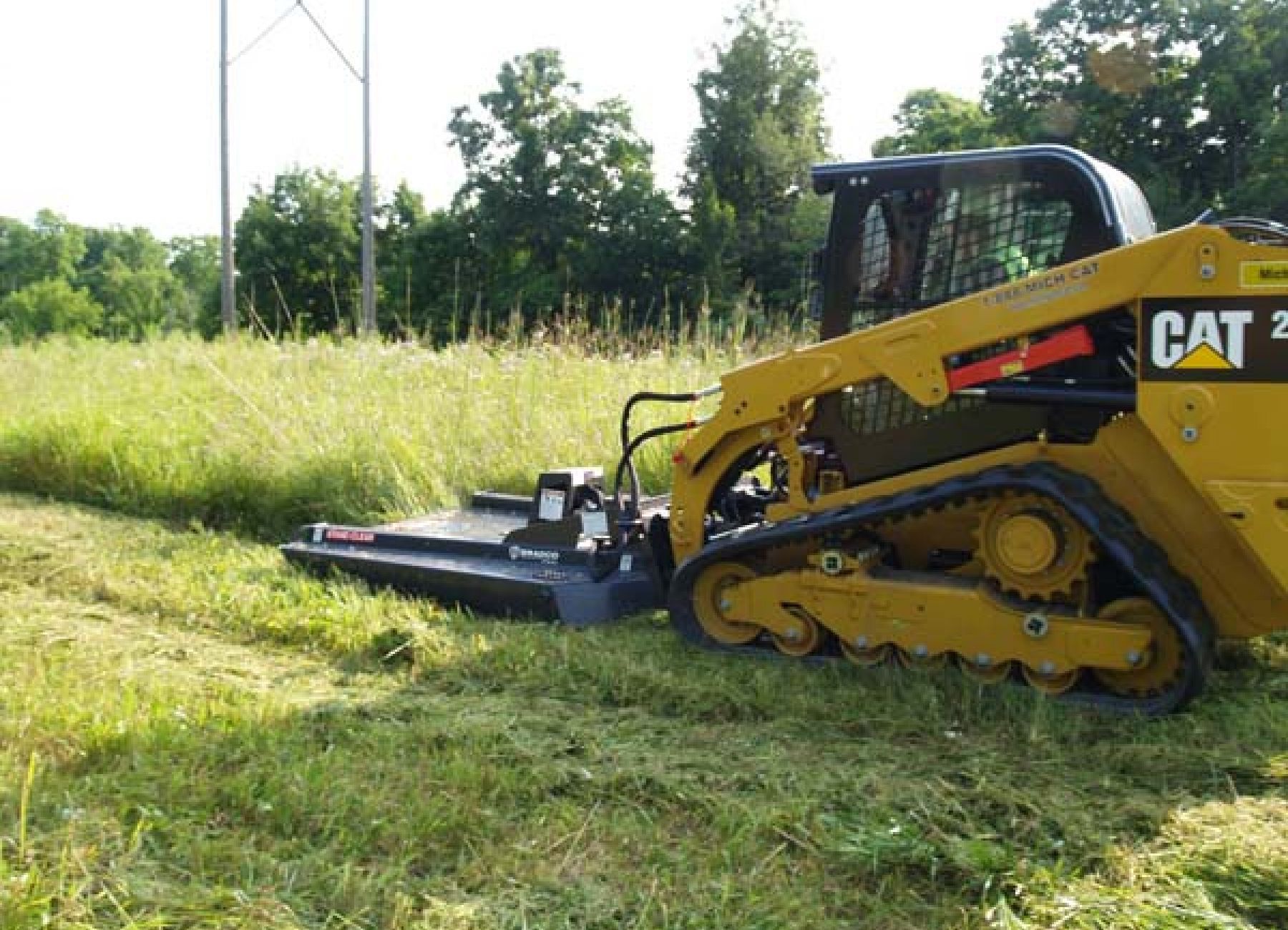 Mounted mulcher - paladin attachments - disc / hydraulic