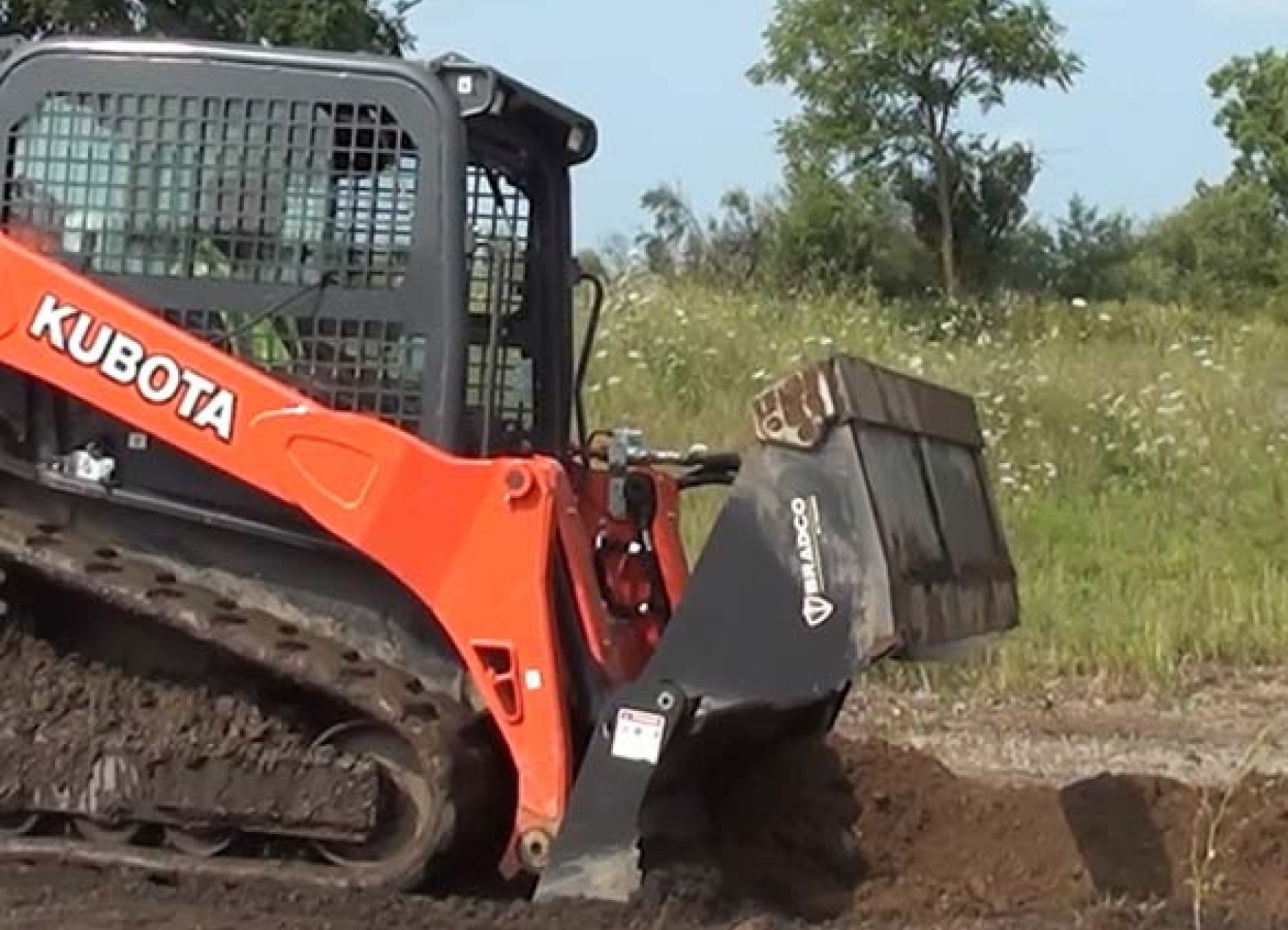 Combination shovel bucket - MP SS - paladin attachments - power grab