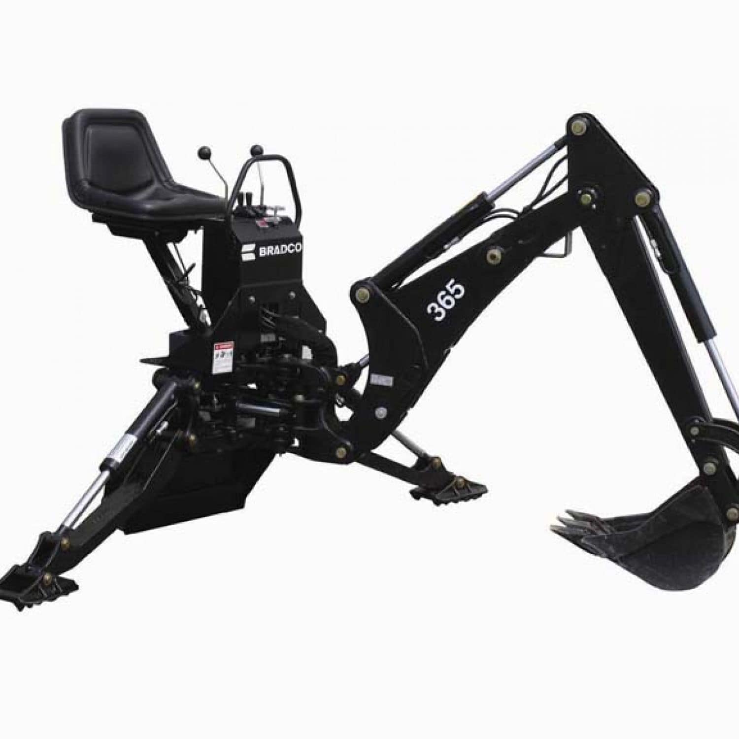 Tractor backhoe - 365 - paladin attachments - for loaders / for skid ...