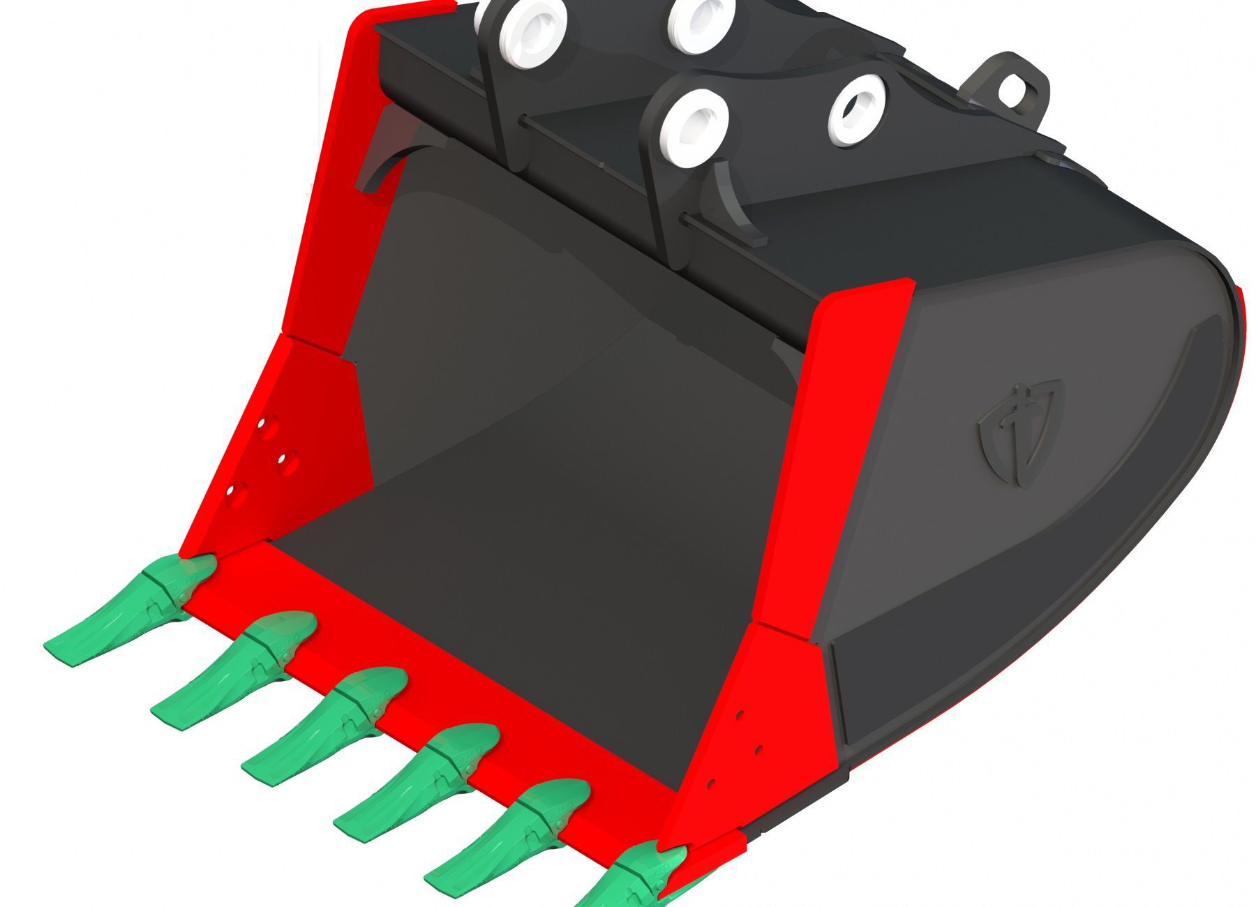 Heavy-duty shovel bucket - JRB - paladin attachments