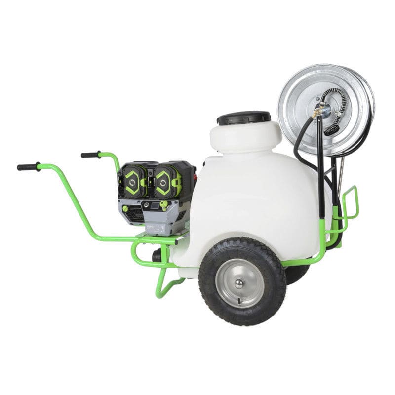 Battery-powered wheeled sprayer - CAR-E-2R - M.M.SRL - for disinfection ...