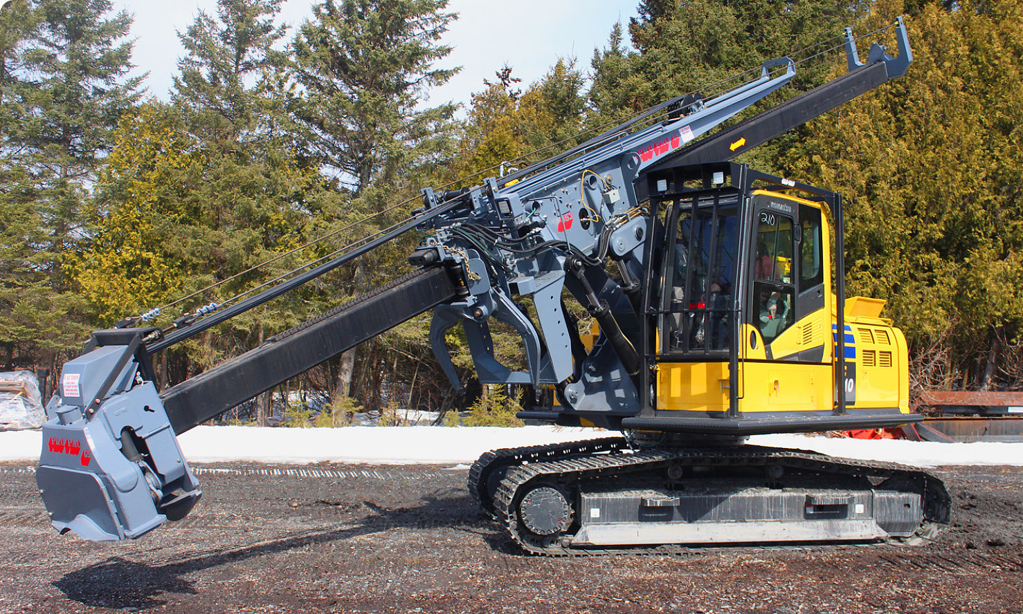 Telescopic delimber - PP453 - propacindustries