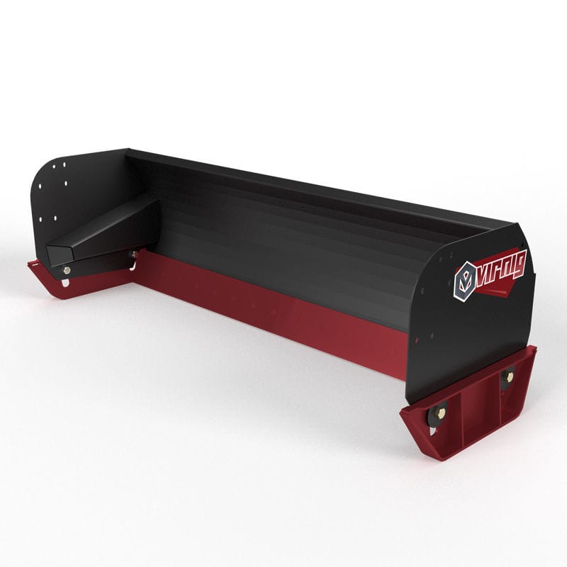 Snowplow blade with rubber scraper - v60 - virnigmfg