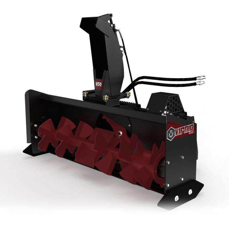 Mounted snow blower - v50 - virnigmfg - single-auger