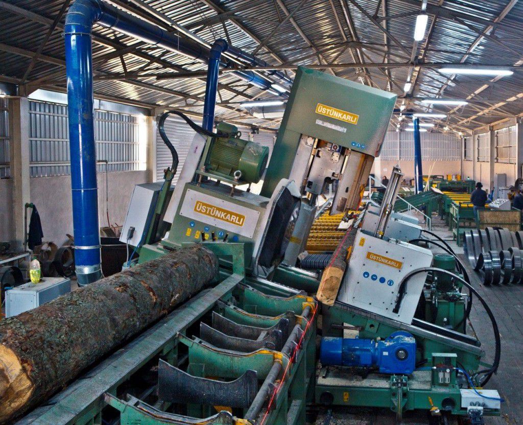 Fixed headblocks log carriage - ustunkarli - inclined