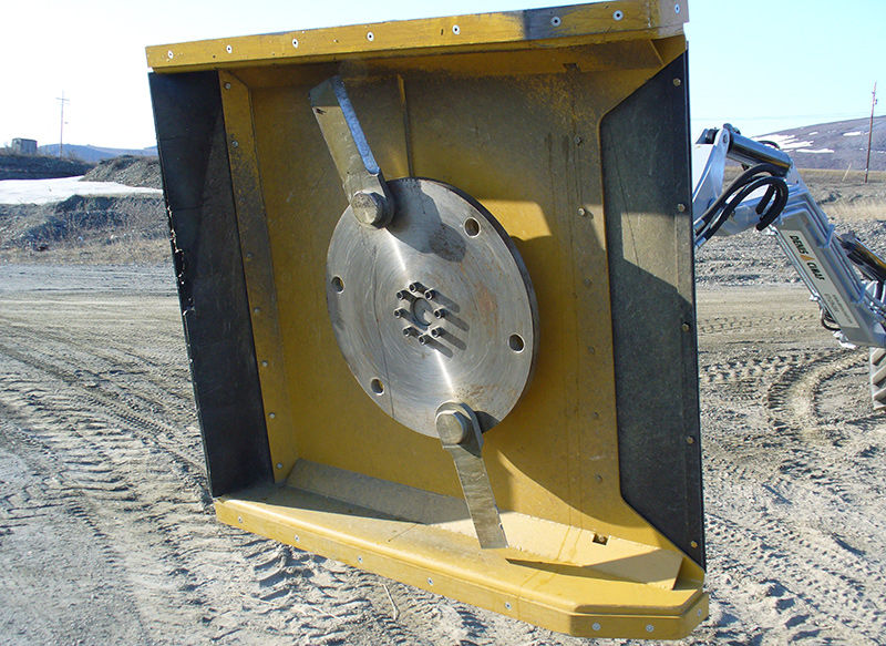 Forestry rotary cutter - DTN Series - denis cimaf - front-mount