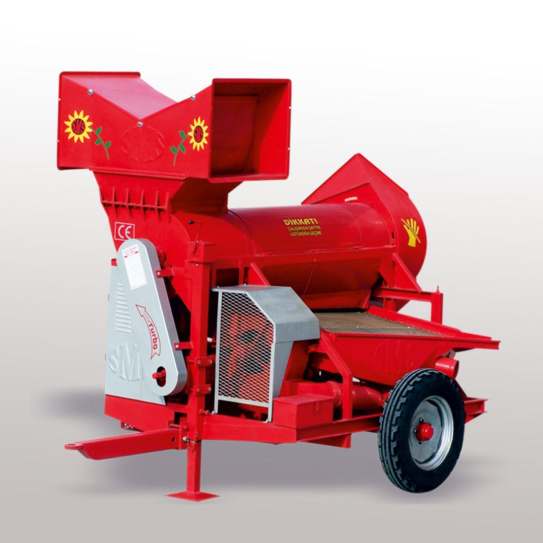 Sunflower thresher - selmaksan - towed