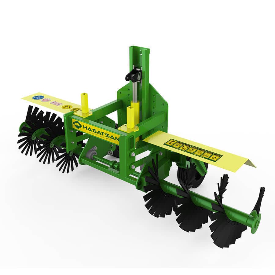 Tractor-mounted sweeper - S2400 T - HASATSAN - arboriculture / front-mount