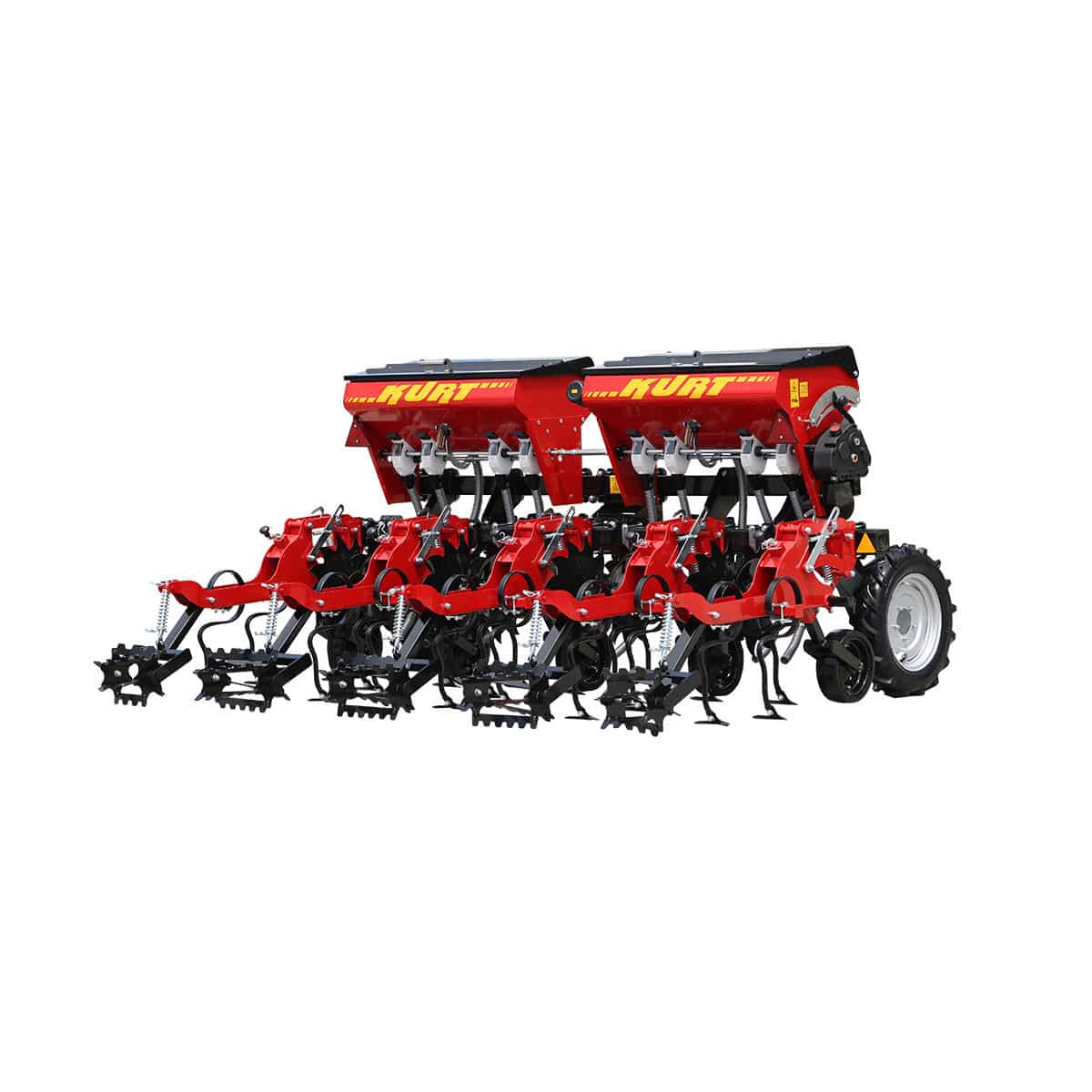 Mounted row crop cultivator - kurttarim