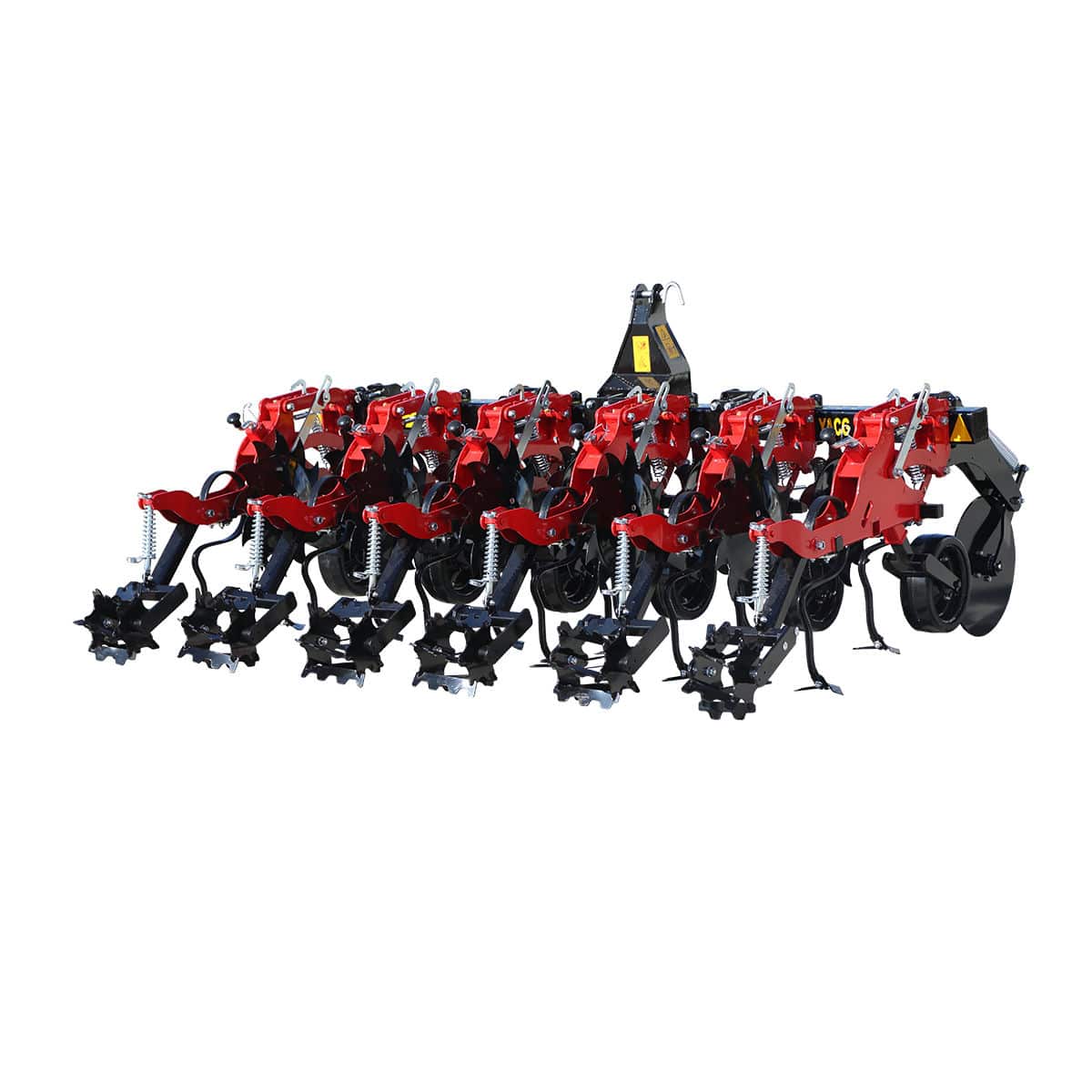 Mounted row crop cultivator - 6 Rows Inter-Row Cultivator-Without ...