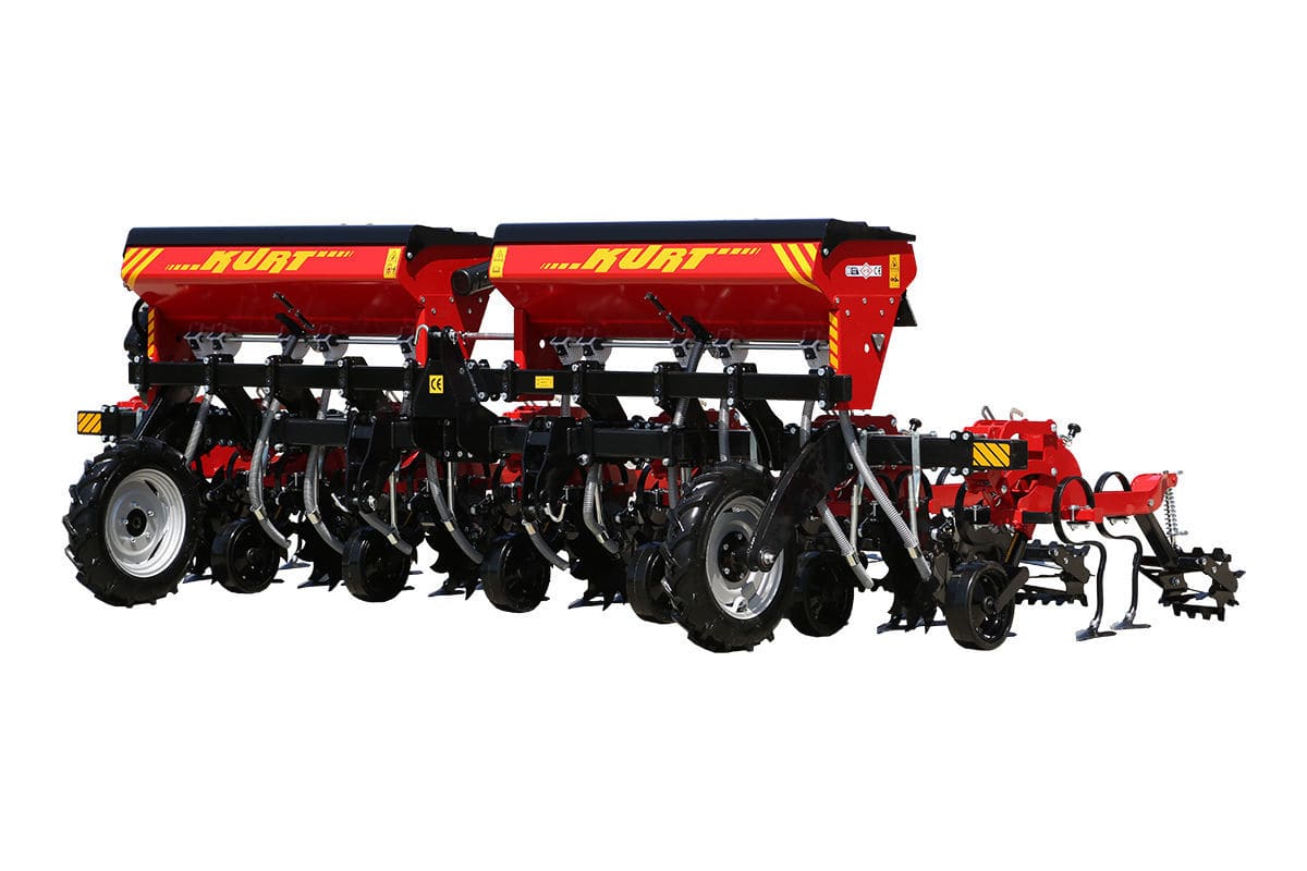 Mounted row crop cultivator - 7 Rows Inter-Row Cultivator-With ...