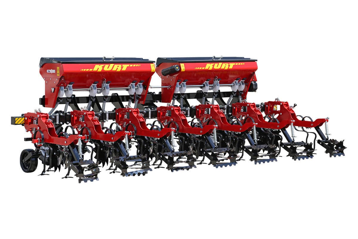 Mounted row crop cultivator - 7 Rows Inter-Row Cultivator-With ...