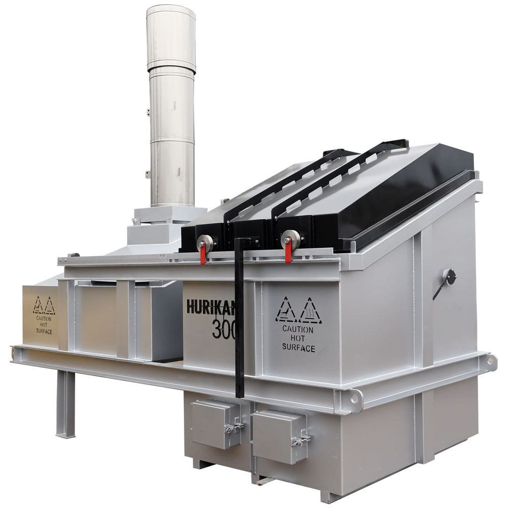 Animal waste waste incinerator - Hurikan 300 series - Waste Spectrum ...