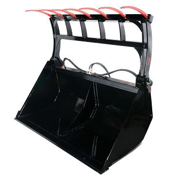 Silage unloading shovel bucket - Bucket Grab - Rata Equipment - power ...