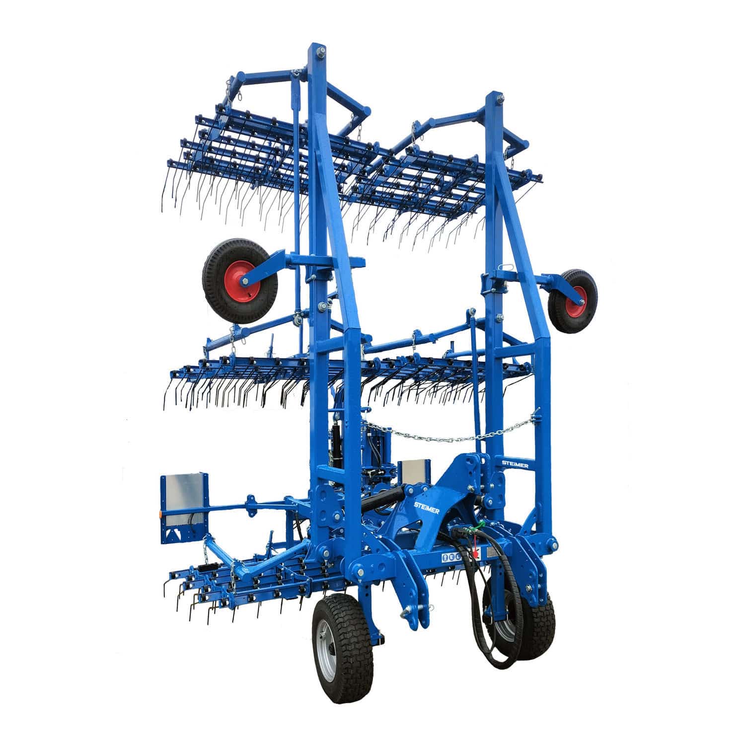 Spring tine harrow - NATALIA PR - STEIMER - folding / weeding