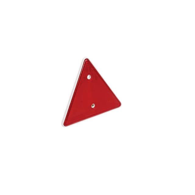 Triangular reflector - 153600 - CYR AXLE - red / screw-in / for trailers