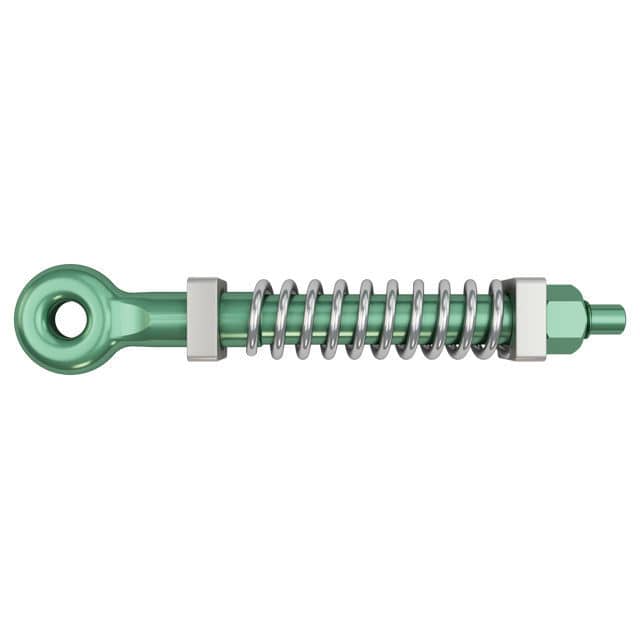 Weld-on towing eye - 124300 - CYR AXLE - for trailers / with spring