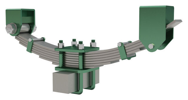 Torsion spring - 1082 series - CYR AXLE - leaf