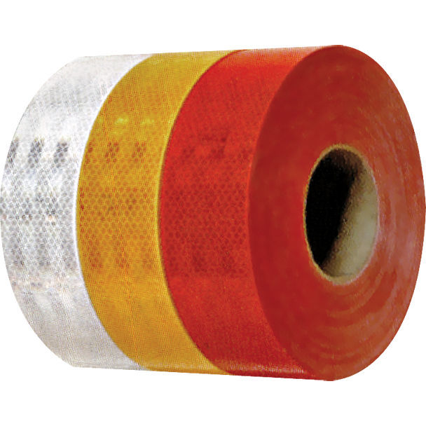 Round reflector - 15440 series - CYR AXLE - red / white / self-adhesive