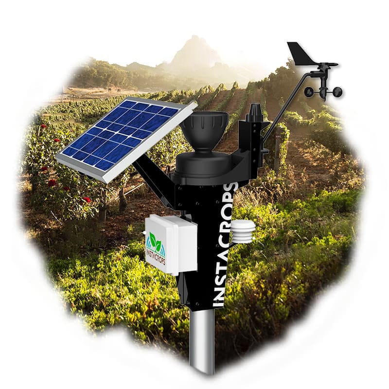 Temperature weather station - INSTA WEATHER PLUS - INSTACROPS - wind ...