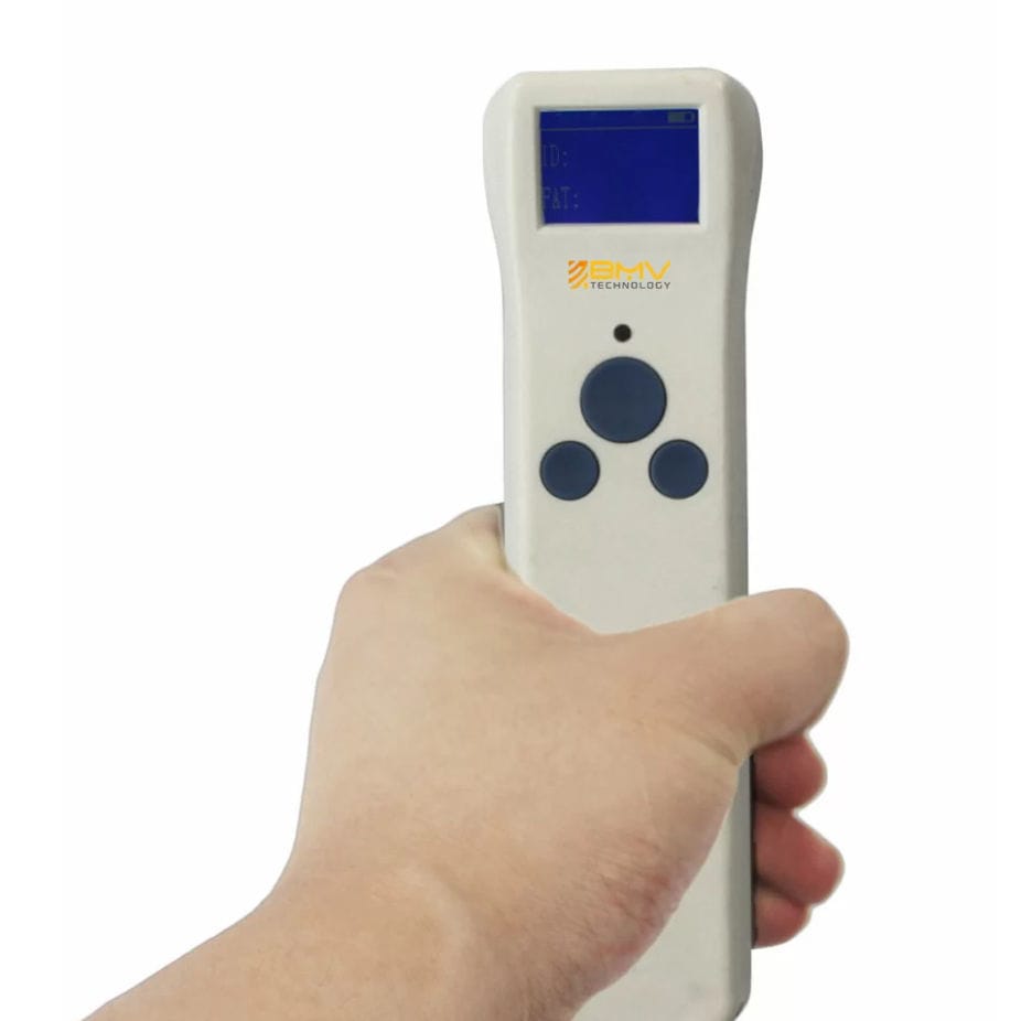 Loin fat scanner with rechargeable battery - BF-8 - bmv-vet - handheld