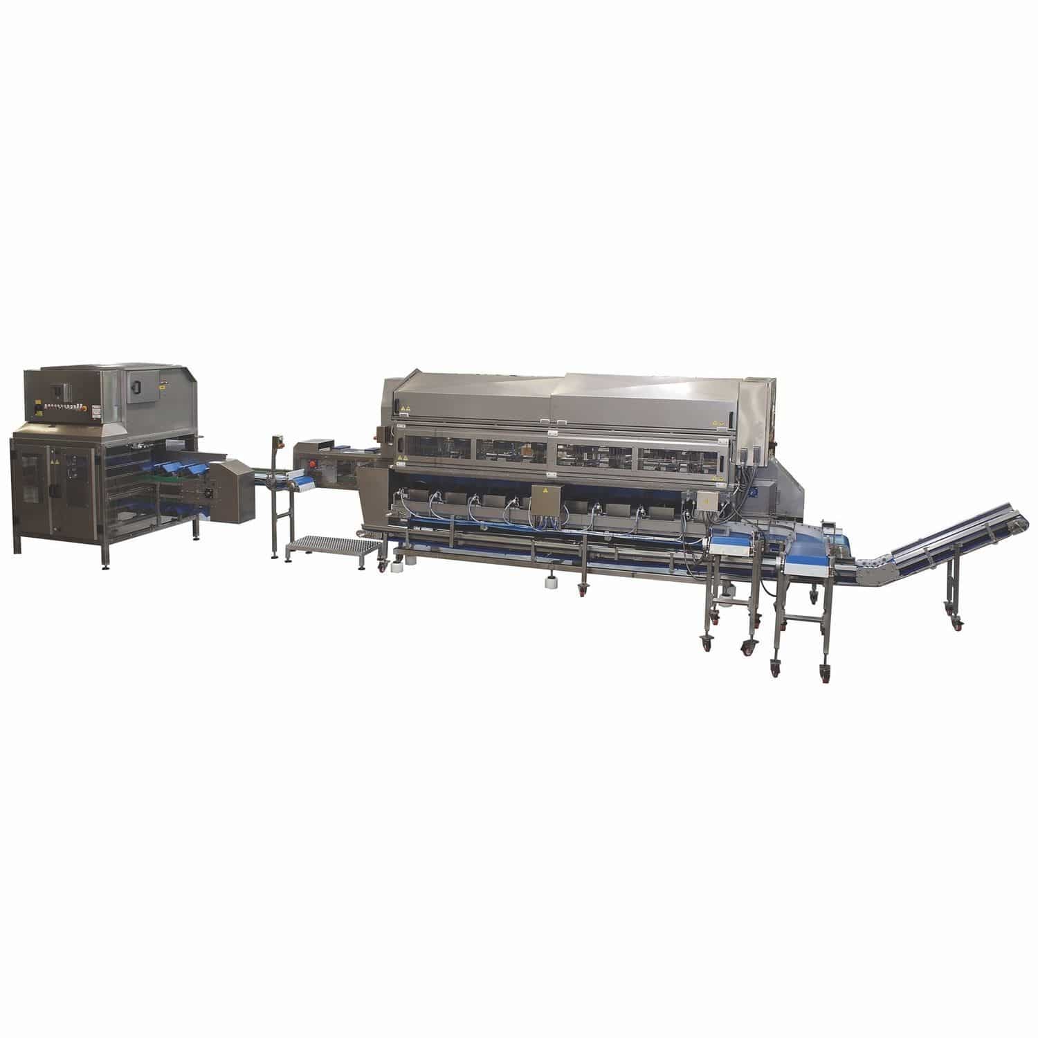 Cutting processing line - WML5 - ABL srl - for watermelon