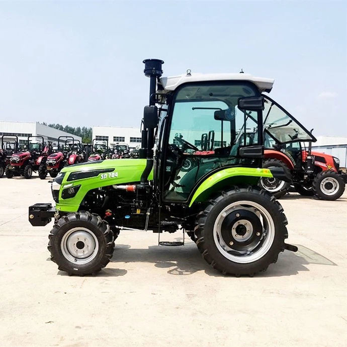 Compact tractor - SD704 - Shandong sadin heavy indus - wide / with cab ...