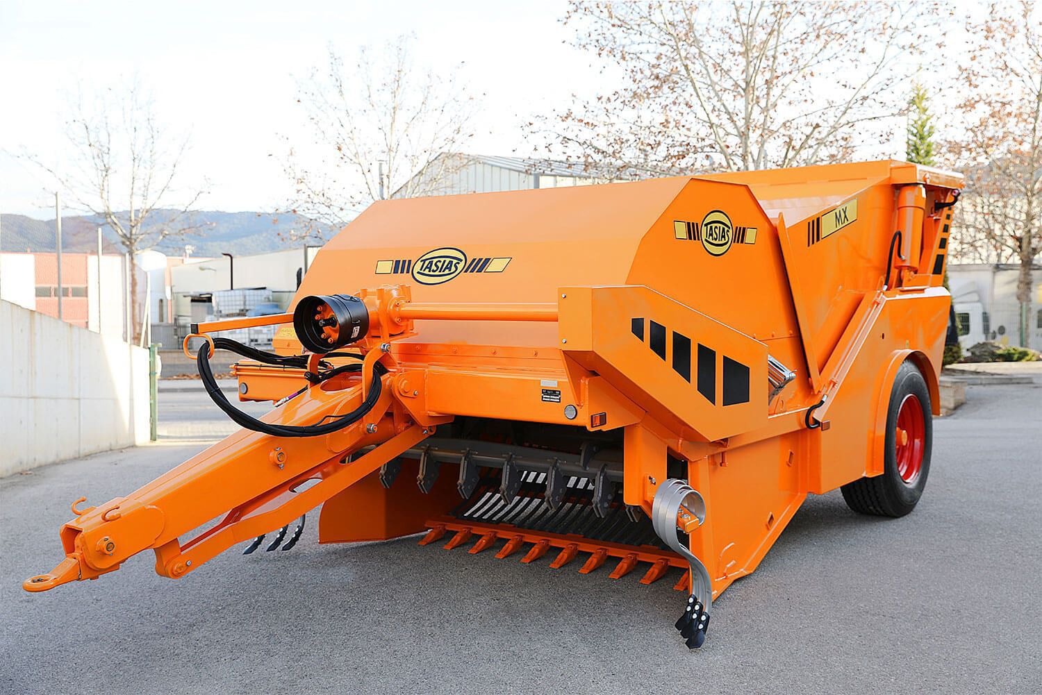 Tractor rock picker - MX-S24 - tasias - towed
