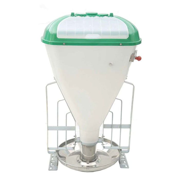 Pig hopper feeder - cnbaichen - plastic / stainless steel / galvanized ...