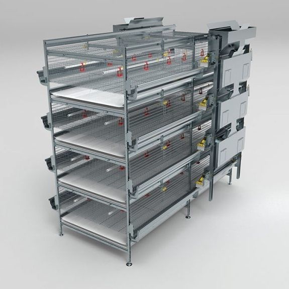 Multi-tier pullet farming system - Modulo - CRESCITA - VALLI S.r.l