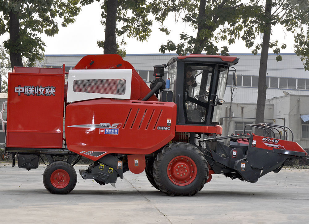 Corn combine harvester - 4YZ-4W - ZHENGZHOU ZHONGLIAN HARVEST MACHINERY ...