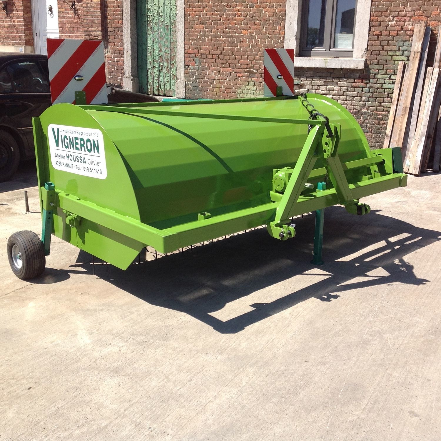 Mounted hay conditioner - Atelierhoussa - tine / steel / 3-point hitch