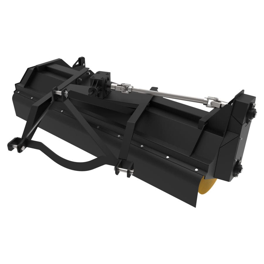 Tractor-mounted sweeper - 67 240 PTO - KOVACO - groundcare / rear ...