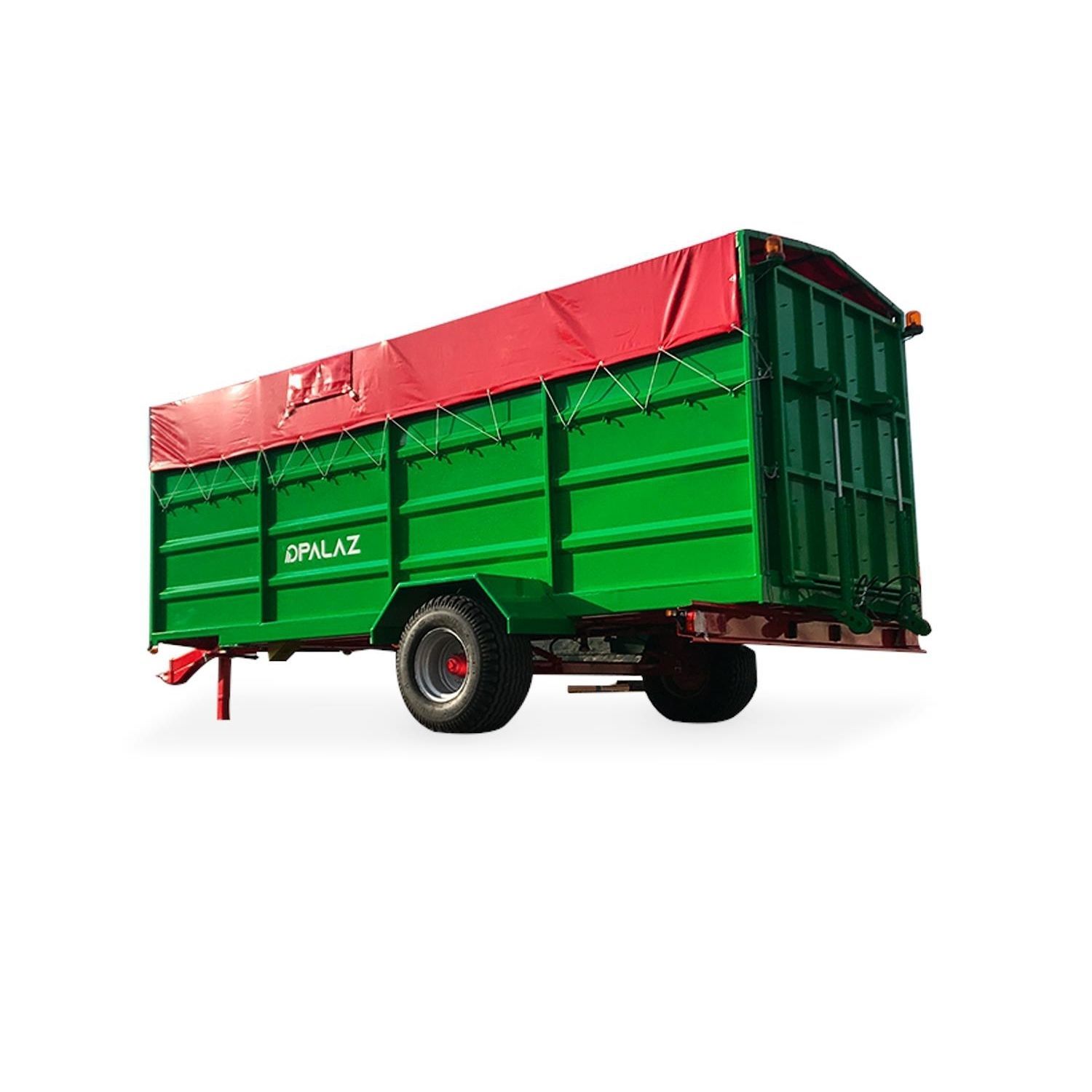 Single-axle livestock trailer - Palazogu Treyler