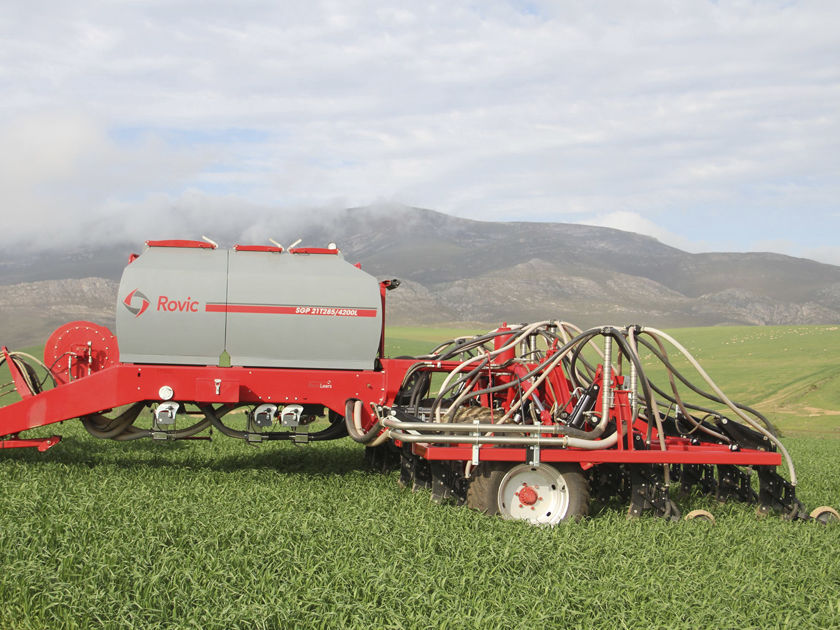 Pneumatic seed drill - Rovic Syncroseed® - Rovic Leers - disc / tine ...