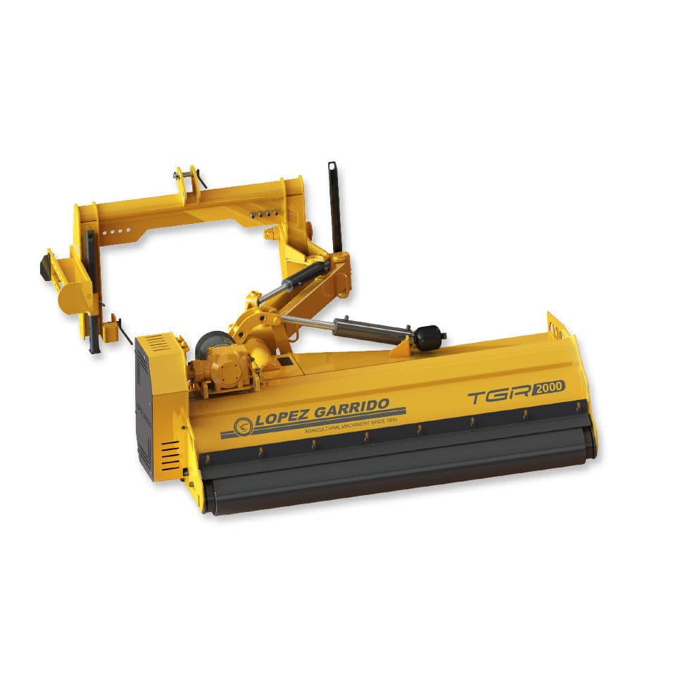 Mounted mulcher - TGR - Lopez Garrido - hammer / vineyard / 18 hammers