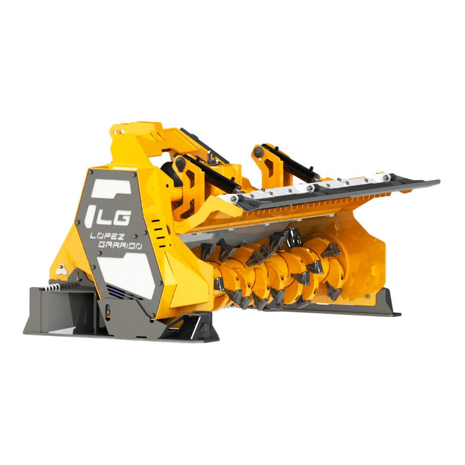 Mounted mulcher - TPY - Lopez Garrido - hammer / 24 hammers / 36 hammers